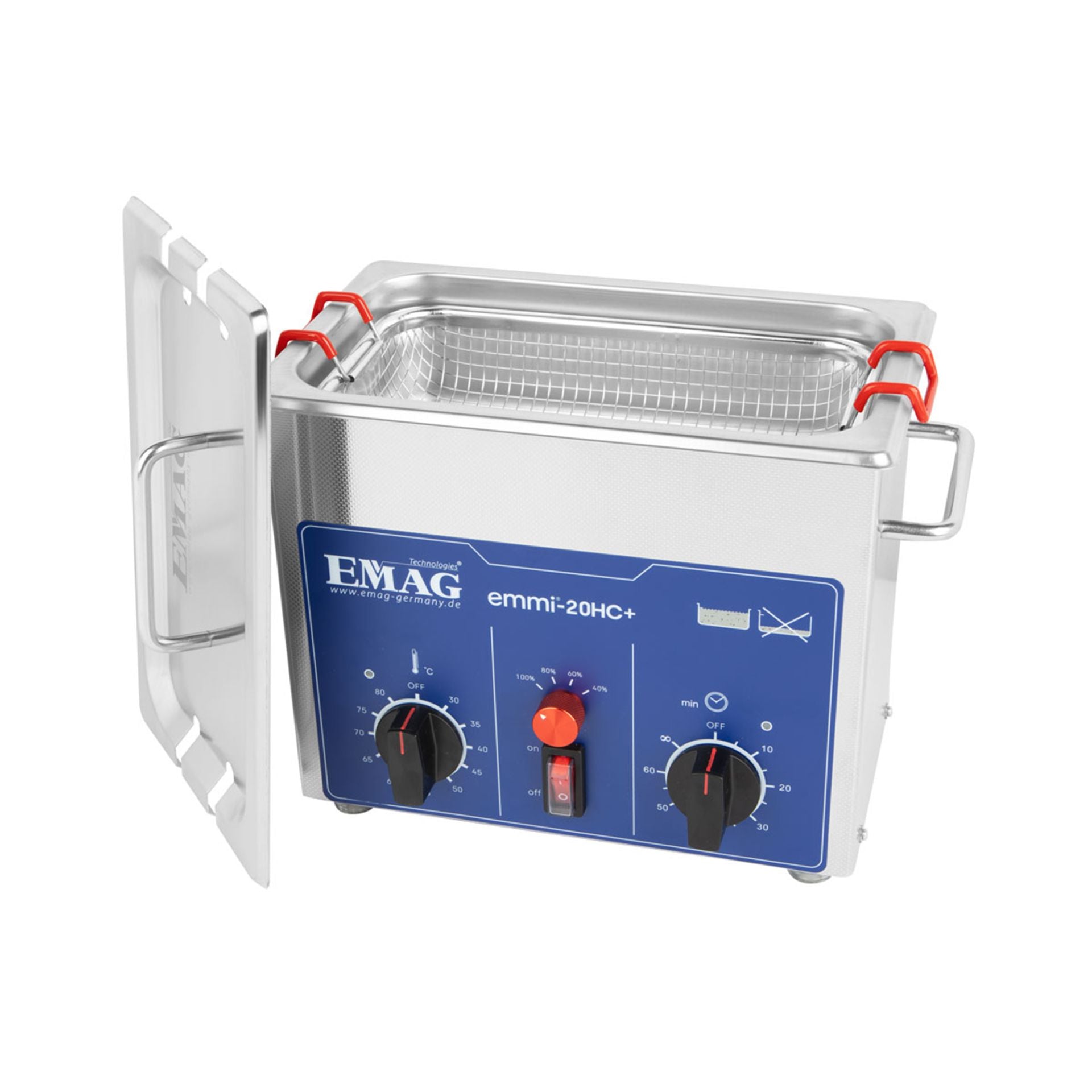 emmi 20HC Plus ultrasonic cleaner gently removes dirt with ultrasonic ...